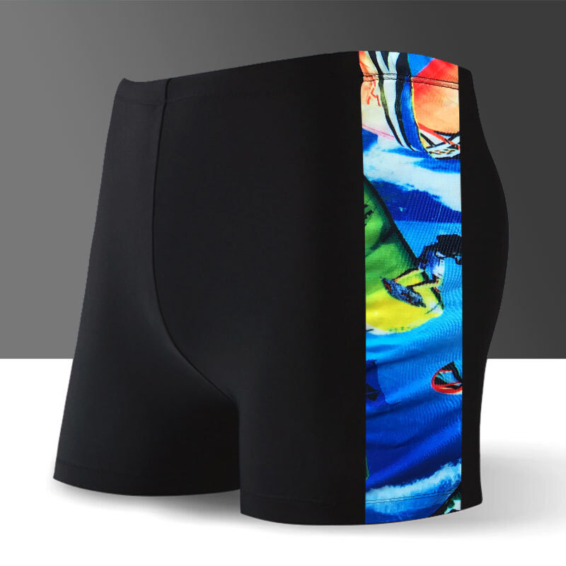 Men's Swim Shorts Racing Swimsuit Man Swimming Trunks Swimming Briefs ...