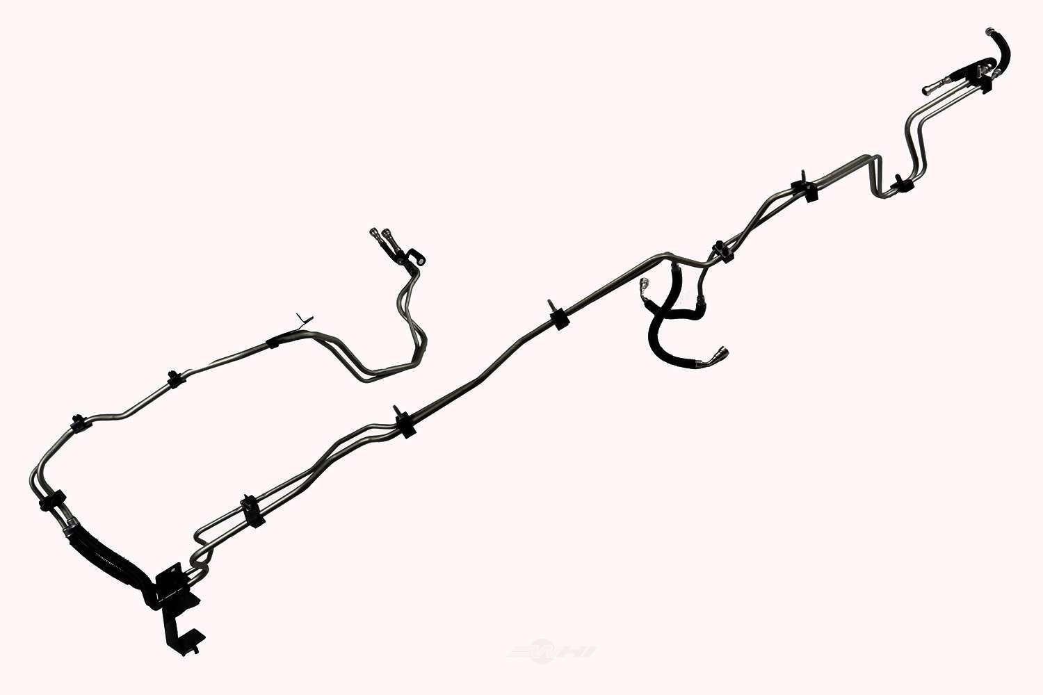 Fuel Line Set-VIN: D, Eng Code: LBZ, 4 Door, Cab and Chassis, 161.5" WB ...