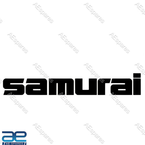 Samurai Tailgate Sticker Decal For Suzuki Samurai 86-95 Size 325mm x ...