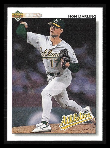 Ron Darling 1992 Upper Deck #669 Oakland Athletics | eBay
