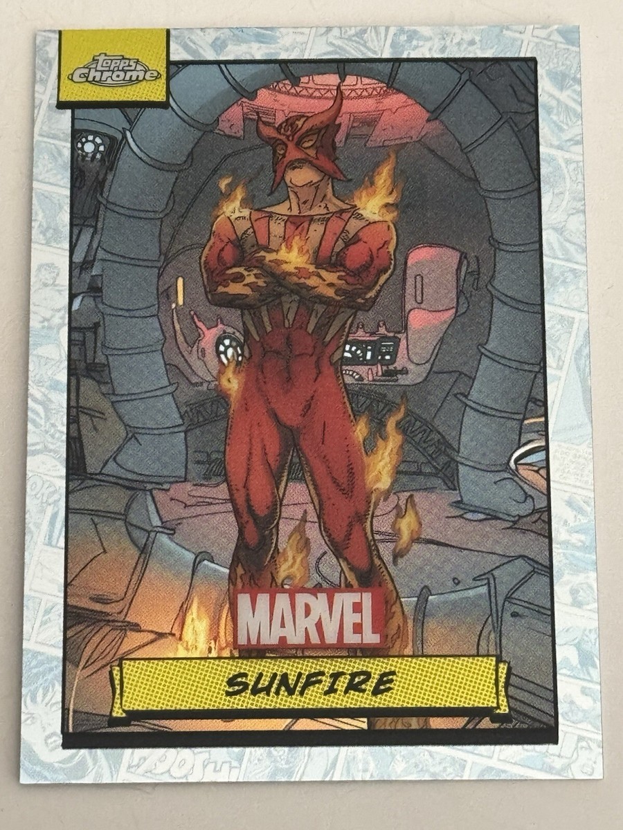 Sunfire Marvel Art Sunfire Marvel United X Men Kickstarter Exclusive