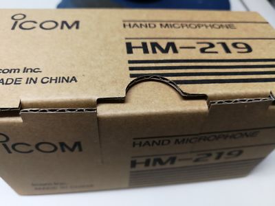 NEW ICOM HM-219 Hand Microphone for IC-7610 IC-7300 IC-9700 | eBay
