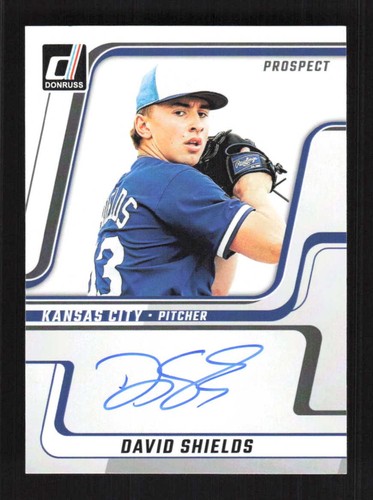 David Shields 2025 Donruss Next Day On Card Autograph Auto #ND-DS | eBay