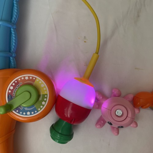 Vtech Jiggle & Giggle Fishing Set - 16” Rod Lights Up Music/Number ...
