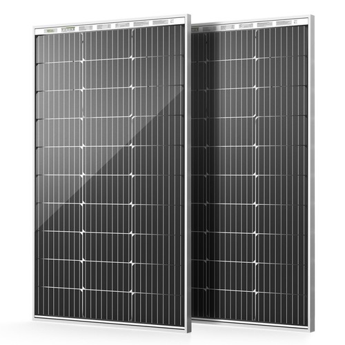 100W 12V Monocrystalline Solar Panel, High Efficiency Module PV Power ...