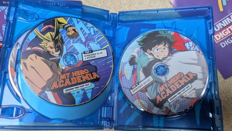 My Hero Academia: Season Two-Part One (Mha) (Blu-ray) 704400097287| eBay