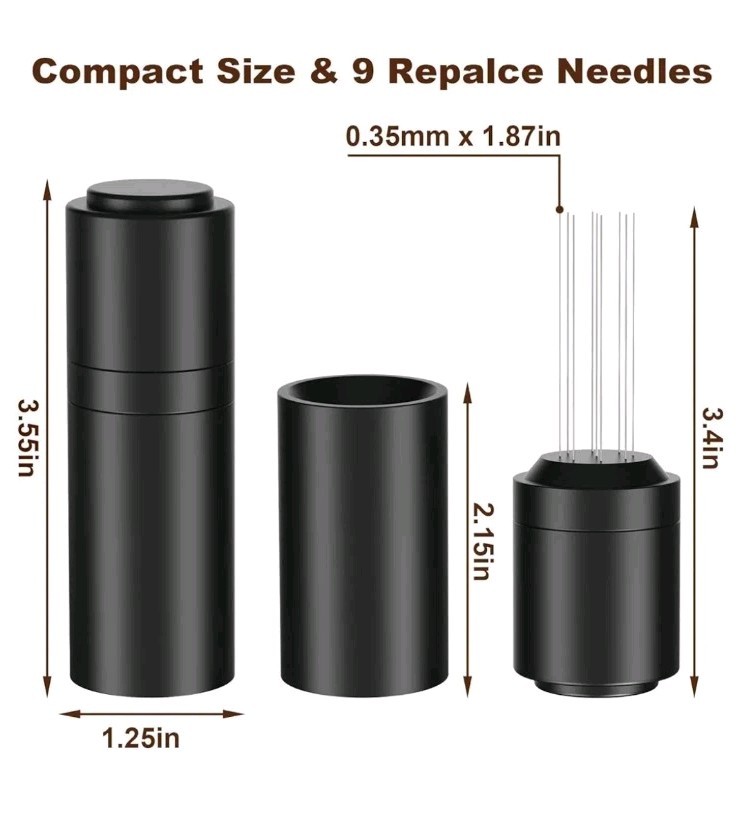 WDT Espresso Distribution Tool 9 Needles Coffee Stirrer Distributor ...