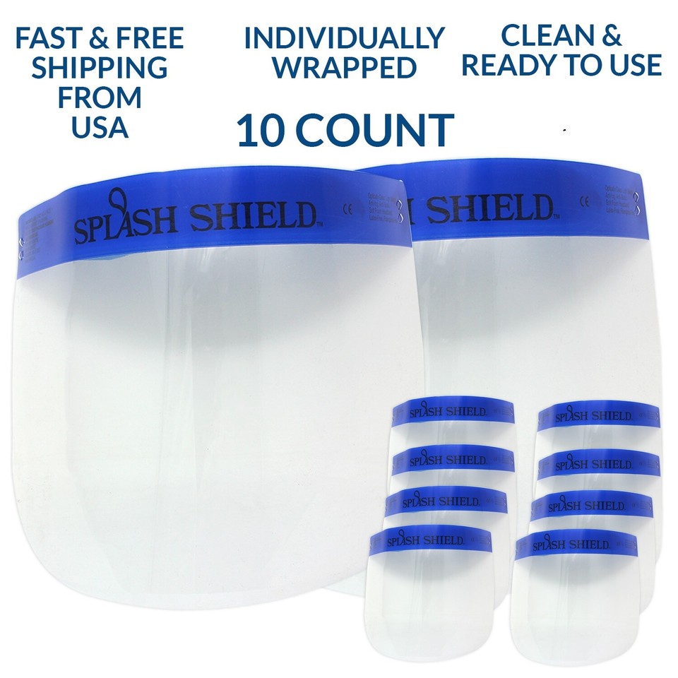 Face Shield Anti-Splash Protection Cover Reusable | eBay