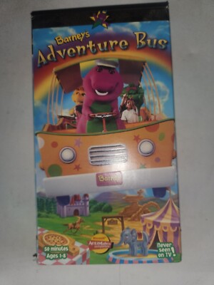 Barney Adventure Bus VHS 45986020208| eBay