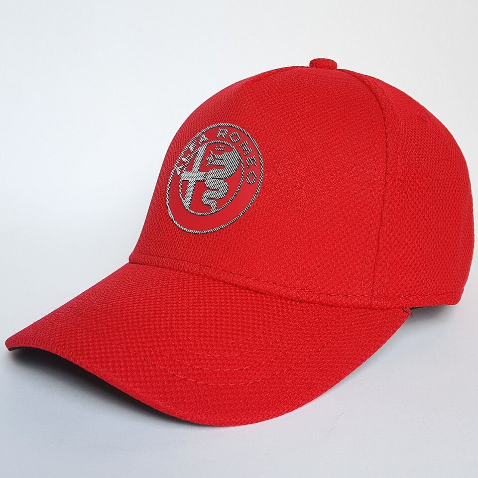 Alfa Romeo Lifestyle Emblem Baseball Cap Hat - Red - UK STOCK UK SELLER ...