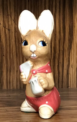 PenDelfin Bunny Muncher Red Hand Painted Stonecraft Made In England ...