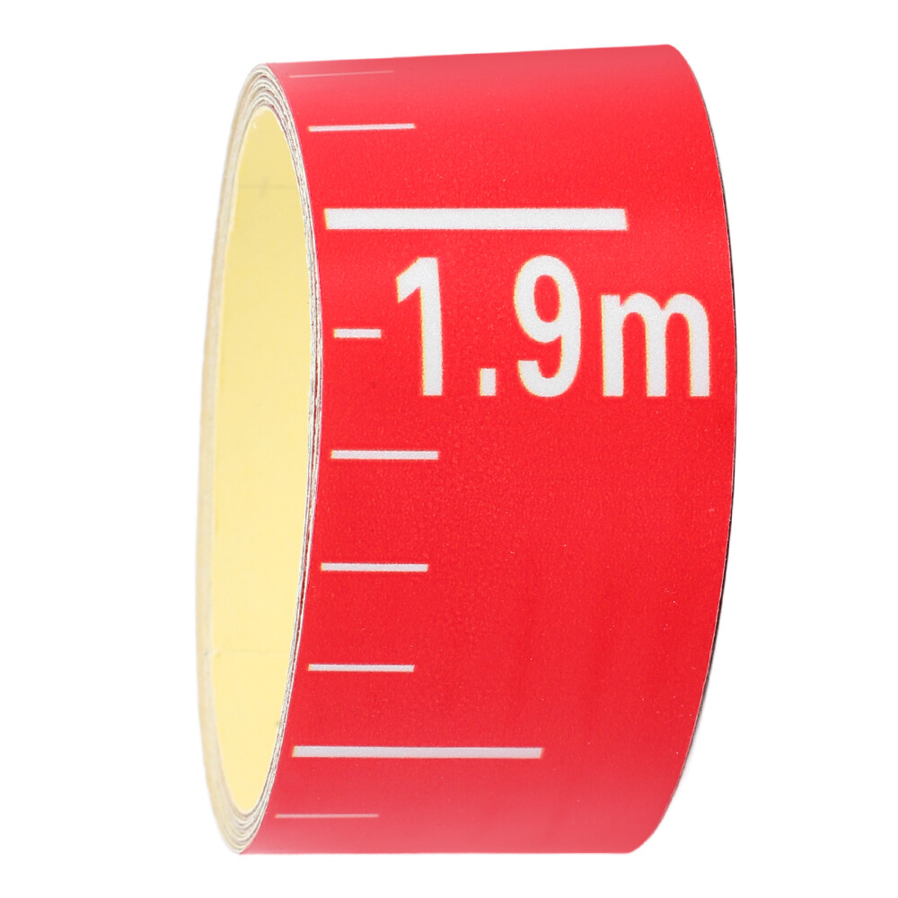 Reflective Water Level Gauge Adhesive Sticker Aluminum Plate Water ...