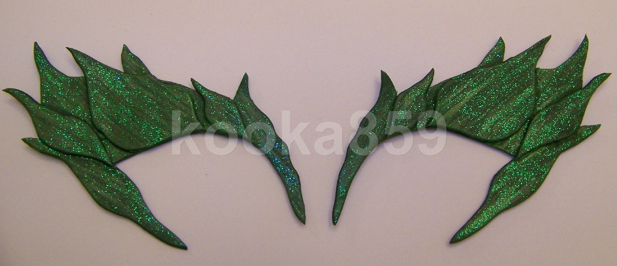 Poison Ivy Eye Mask Template