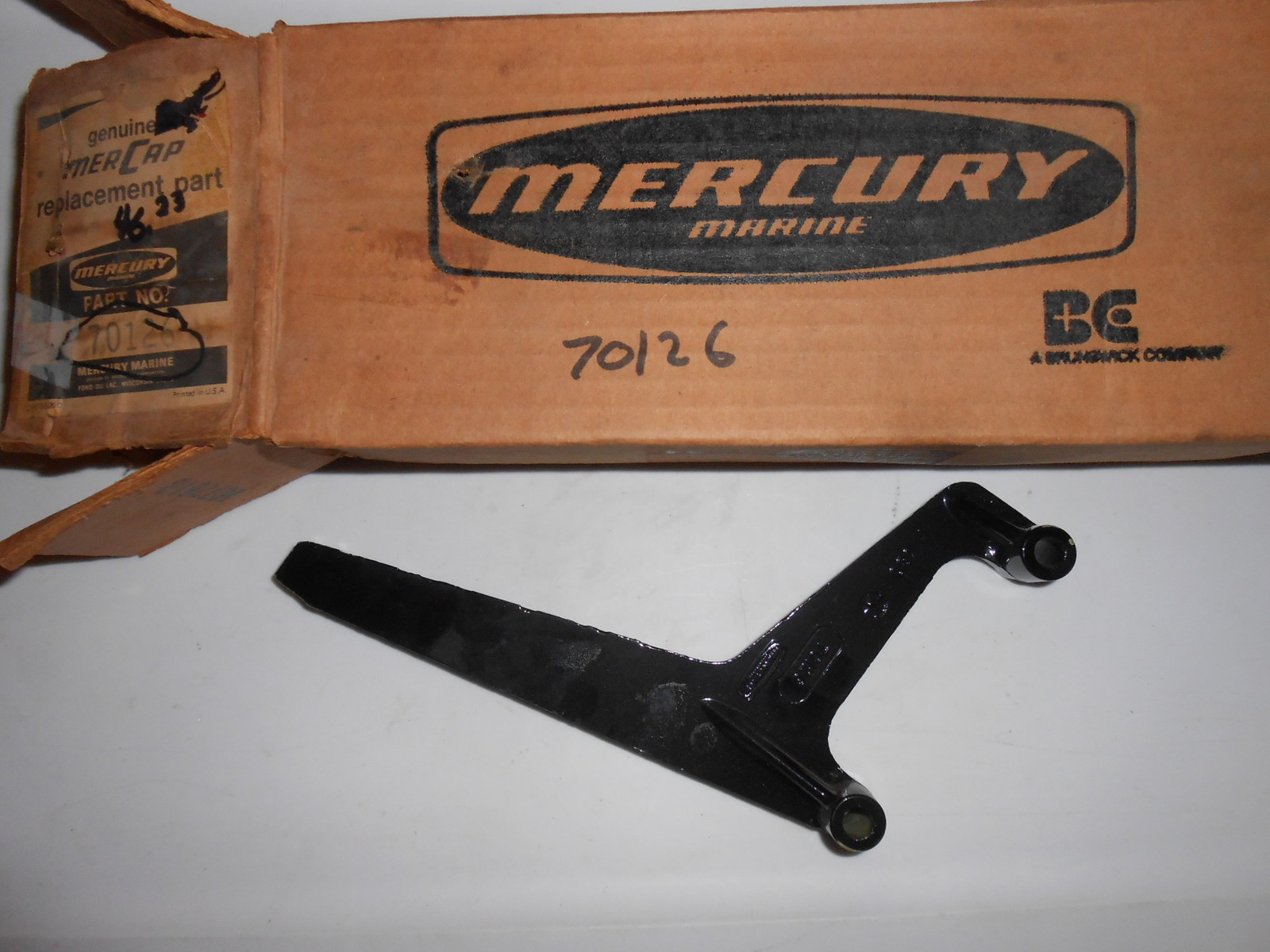 70126 NEW GENUINE MERCURY MERCRUISER THROTTLE CABLE MOUNT BRACKET ...