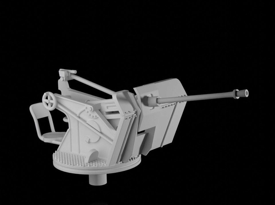 German WW2 Mounted Flak guns for Conversion/Scratchbuilding - Various ...