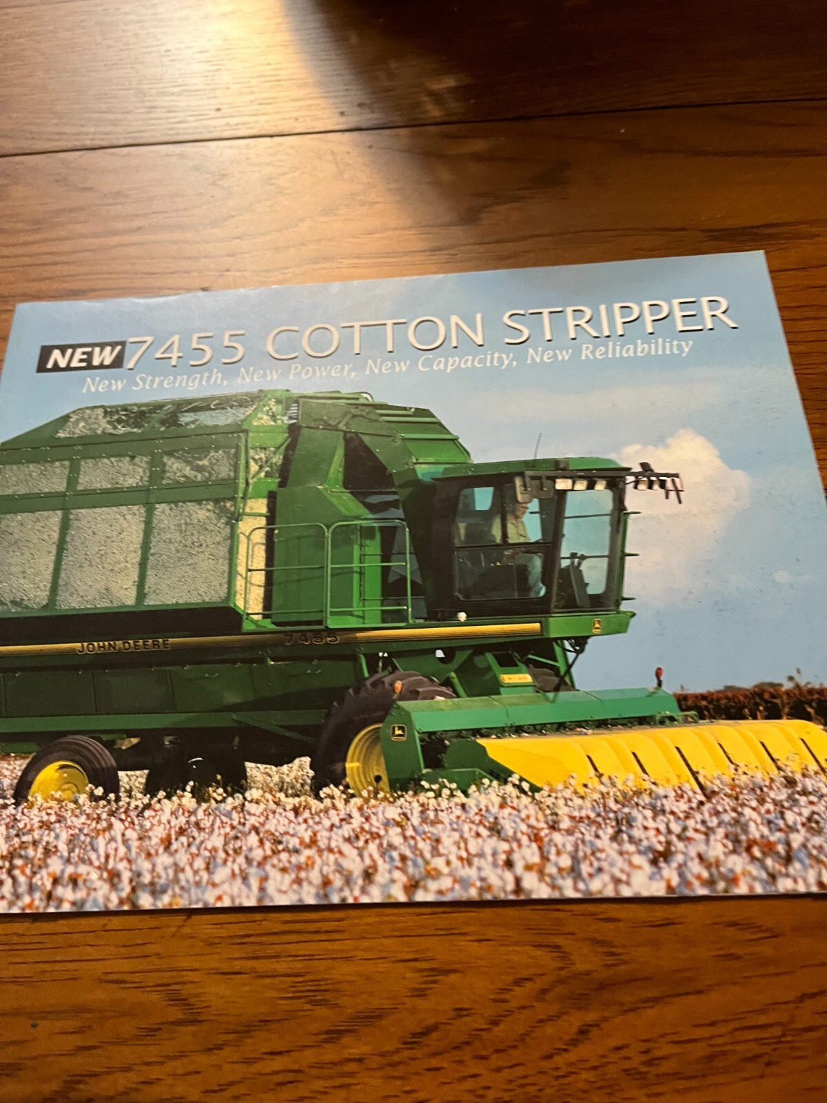 John Deere 7455 Cotton Stripper For 1996 Brochure FCCA | eBay