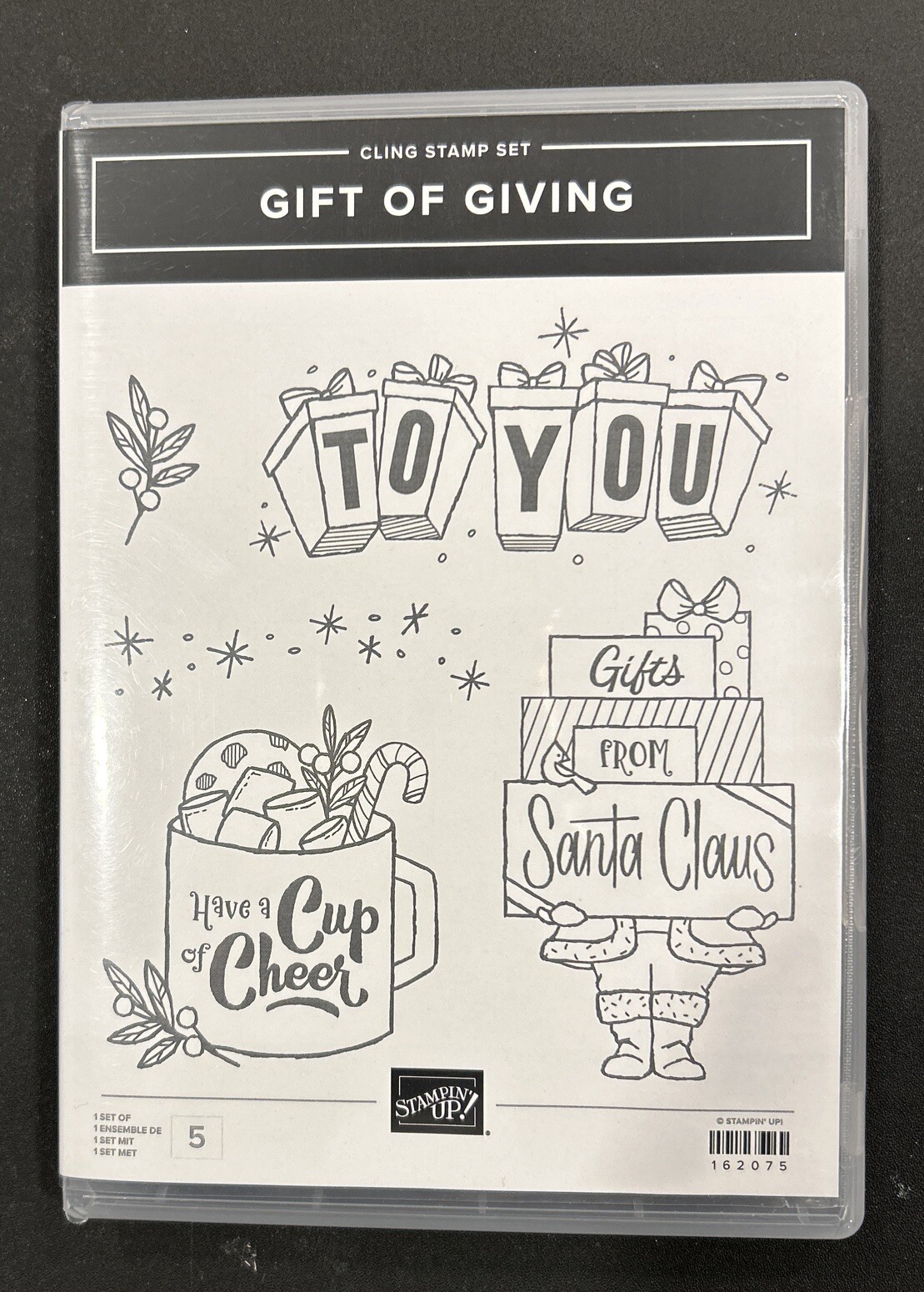 Stampin’ Up! Gift Of Giving Cling Stamp Set | eBay