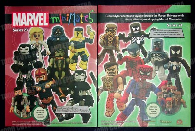 Marvel Minimates Figures Art Asylum 2008 Trade Print Magazine Ad Poster ...