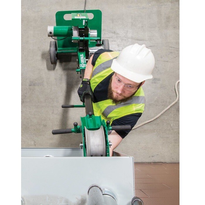 Greenlee G6 6000 LB turbo Cable Puller with Force Gauge & Foot Switch ...
