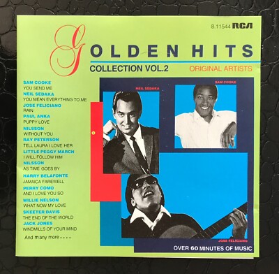 GOLDEN HITS COLLECTION Vol. 2 Marilyn Monroe, Nilsson, Sam Cooke Japan ...