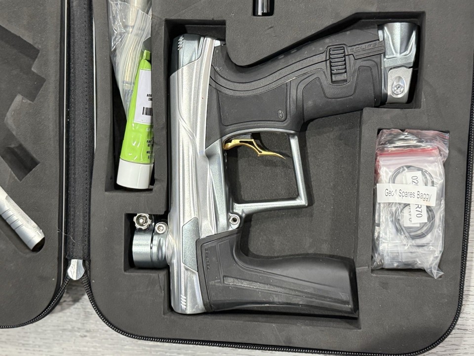 Planet Eclipse GEO IV GEO4 Black/Green Paintball Marker W/ Barrel | eBay