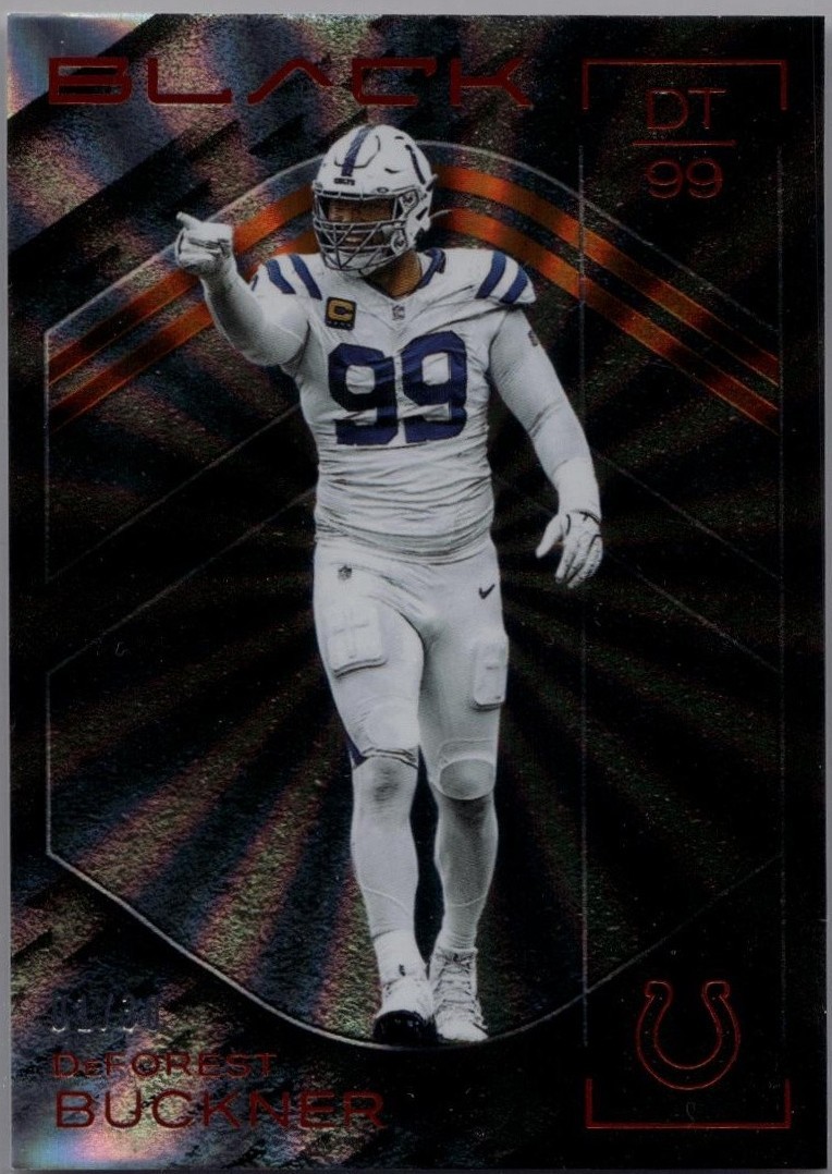 2025 Panini Black - DeForest Buckner #9 Citrine /30 for sale online | eBay