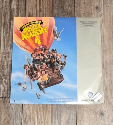 Police Academy 4 Citizens On Patrol SEALED Laser Disc Laserdisc Warner ...