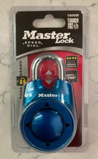 Master Lock 1500EXD Wide Dialspeed Set Your Own Combination Digital ...