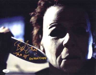 BRAD LOREE signed 11x14 Photo HALLOWEEN RESURRECTION Michael Myers 8 ...