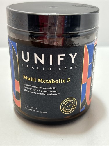 Unify Health Labs Multi Metabolic 5 Dietary Supplement 60 Capsules Sealed 2/21 | eBay