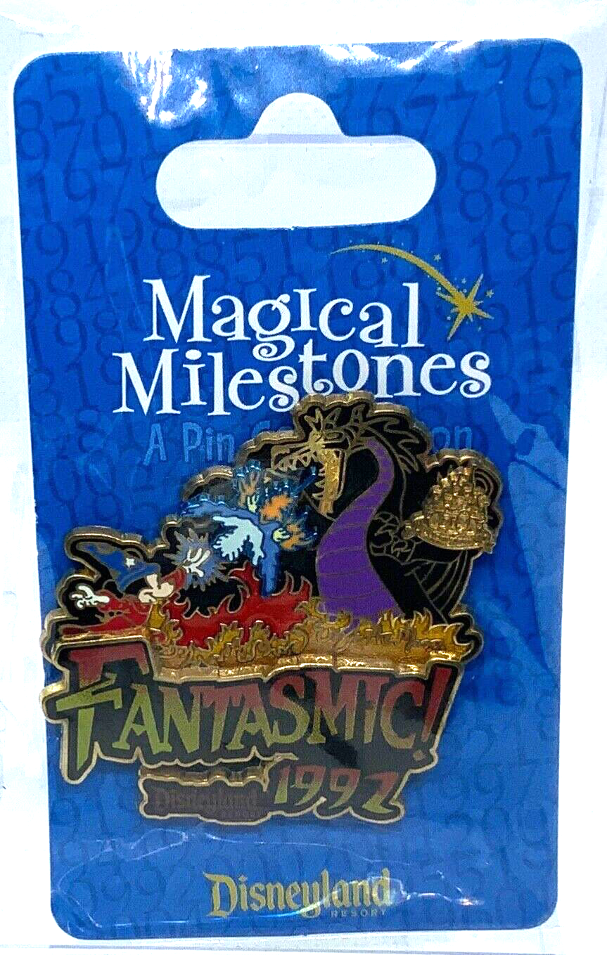 Disney DLR Magical Milestones 1992 Fantasmic! Opens Mickey & Maleficent ...