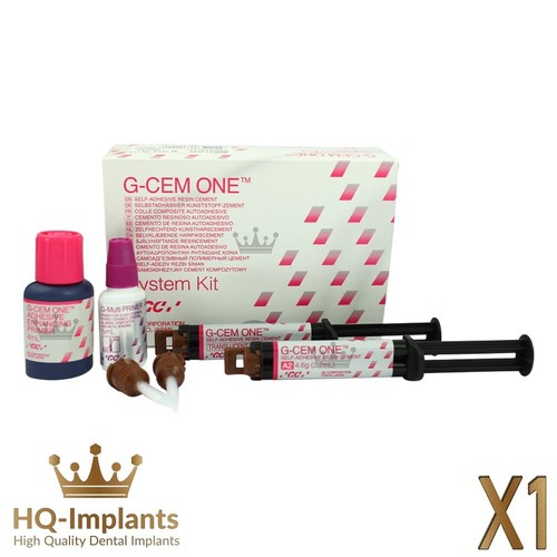 GC G-CEM One Universal Resin Cement System Kit Dental Dual-Cure ...