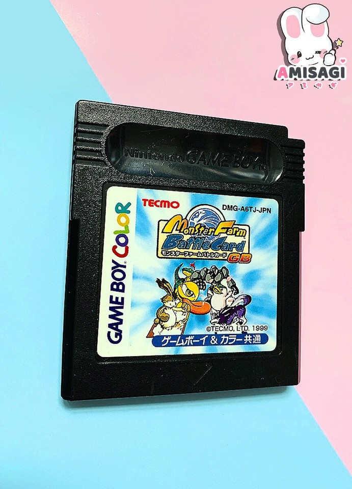 Monster Rancher: Monster Farm Battle Card GB Nintendo Gameboy Color ...