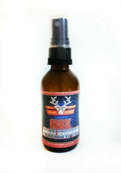 Max Antler Pro MAXIMUM Strength Formula 2 FL Oz Dietary Supplement Igf1 ...