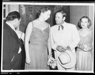Gene Autry Edward G Robinson First Lady Eleanor Roosevelt 1940 Vintage ...