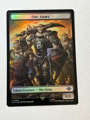 Orc Army 0006 / Food Token 0011 - M:TG Lord of the Rings NM | eBay