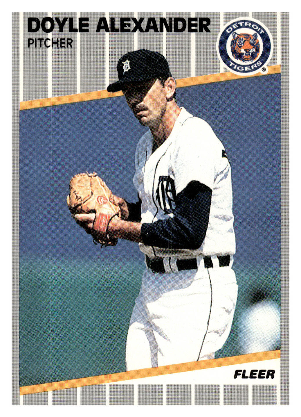 1989 Fleer 128 Doyle Alexander Detroit Tigers | eBay