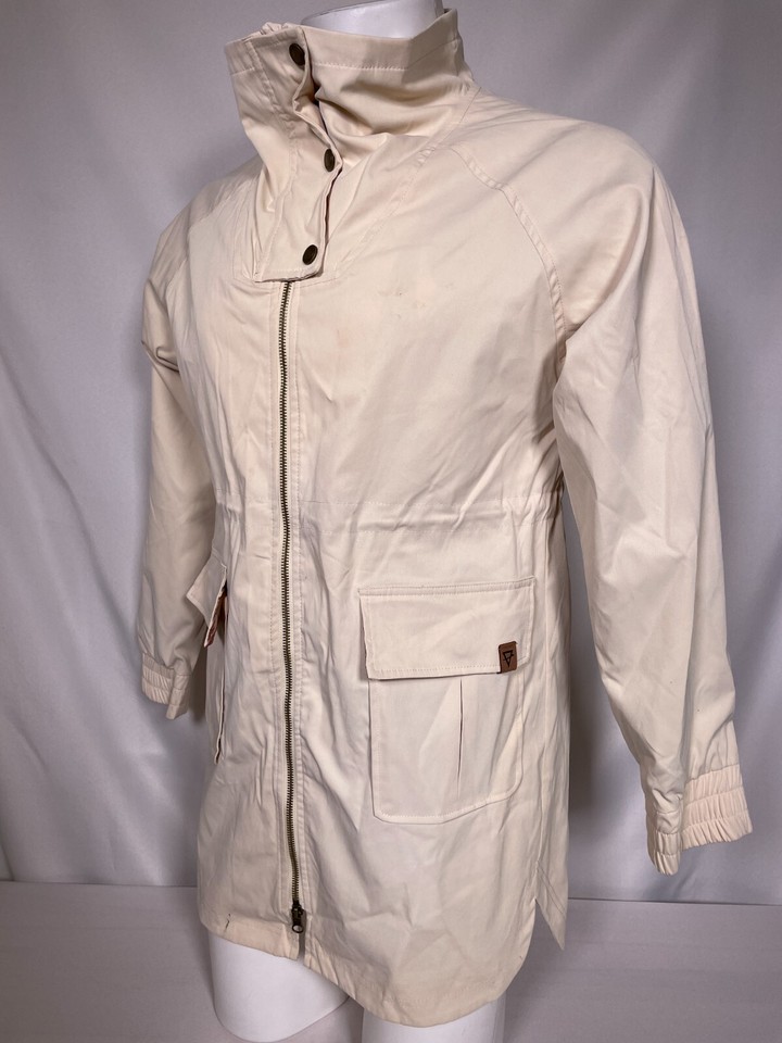 LIV Outdoor Beige Long Sleeve Wind & Water Resistant Jacket Men's ...