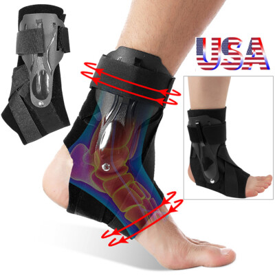 Ankle Support Strap Brace Bandage Foot Guard Protector Sprain Orthosi ...