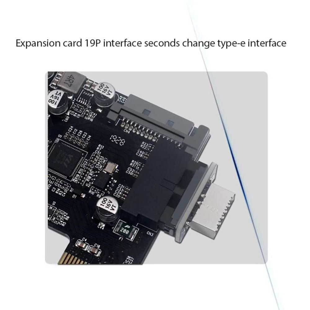 Converter USB 3.0 Internal Header to USB 3.1/3.2 Type C front Type E ...