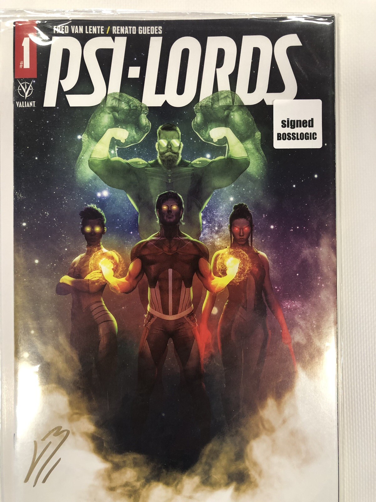 Psi Lords 1 Valiant Comics Variant Signed Bosslogic | eBay