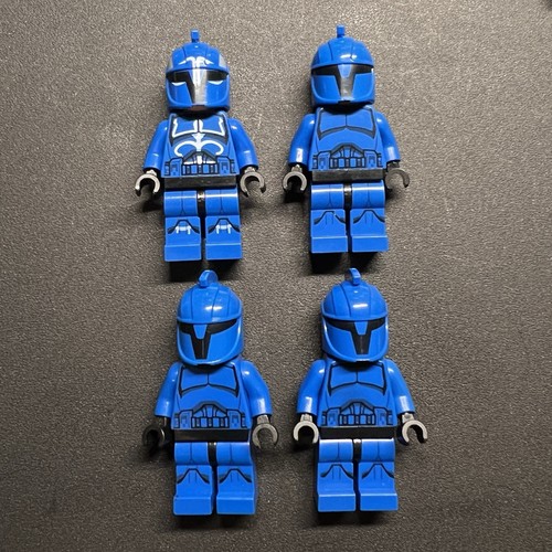 Lego Star Wars Senate Commando Trooper Minifigure Pack of 4 Figs 75088 ...