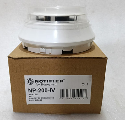 NOTIFIER NP-200-IV PHOTOELECTRIC SMOKE DETECTOR BRAND NEW IN BOX | eBay