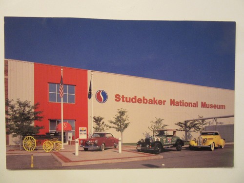 STUDEBAKER NATIONAL MUSEUM, South Bend, IN. 5 5/8" x 3 5/8" color pc | eBay