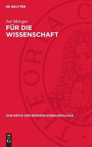 Joë Metzger Für Die Wissenschaft (Hardback) 9783112739983| eBay