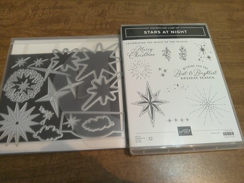 STAMPIN UP STARS AT NIGHT STAMPS & DIES | eBay