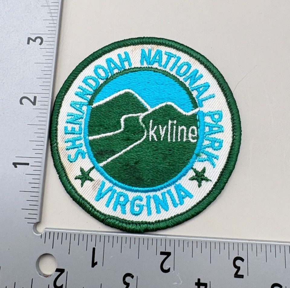 Shenandoah National Park Patch Skyline Virginia Embroidered Scenic ...
