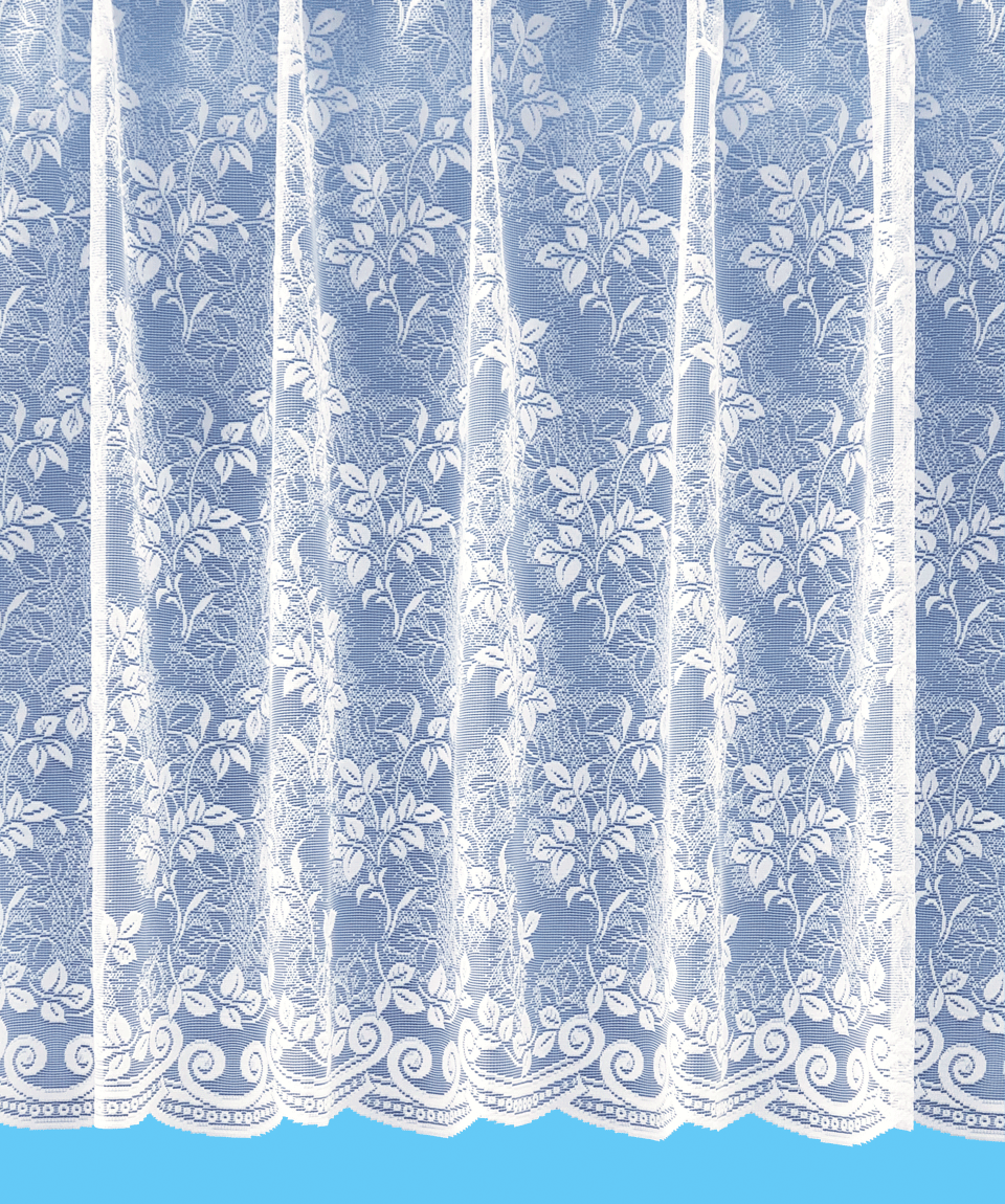 Floral Patterned Net Curtains - Free Postage - Sold By The Metre | eBay UK