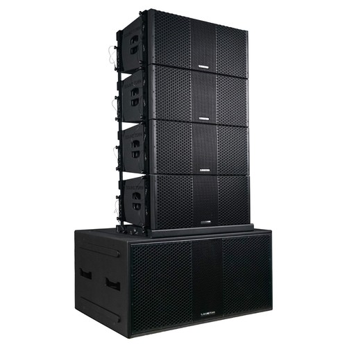 Sound Town Passive Line Array Dual 18" Sub+4x Dual 10" Speakers ZETHUS ...