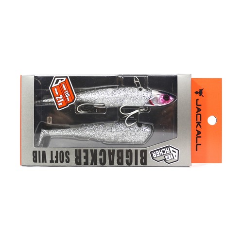 Jackall Big Backer Soft Vib Sinking Lure 21 grams Giragira Silver (5730 ...